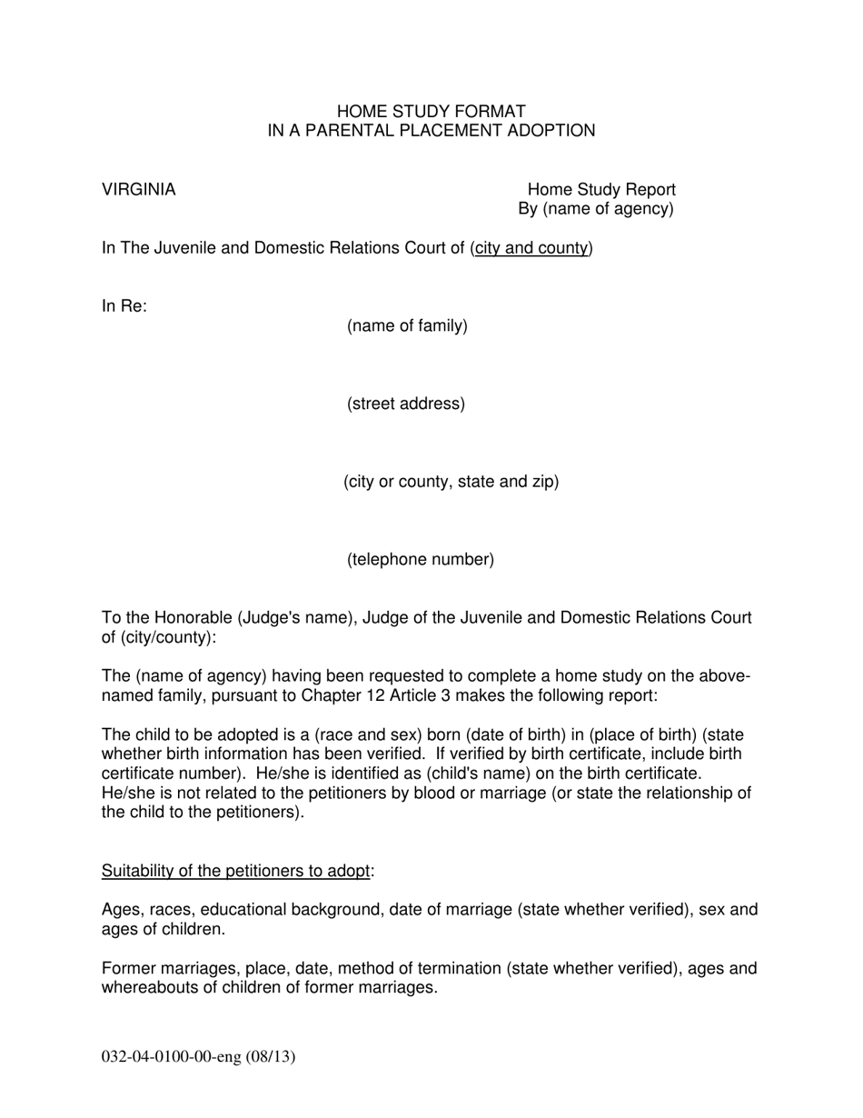 Form 032-04-0100-00-ENG - Fill Out, Sign Online and Download Printable ...