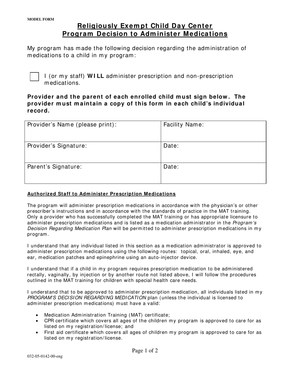 Form 032-05-0142-00-ENG - Fill Out, Sign Online and Download Printable ...