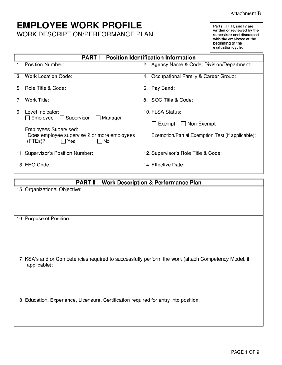 Virginia Employee Work Profile - Fill Out, Sign Online and Download PDF ...