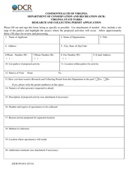 Virginia Theatrical Permit Application Download Printable PDF ...