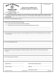 Form SS-4242 Download Printable PDF or Fill Online Articles of ...