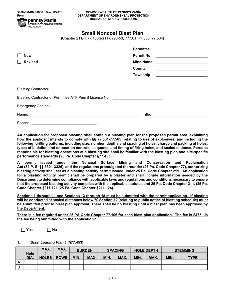 Form 5600-FM-BMP0086 - Fill Out, Sign Online and Download Printable PDF ...