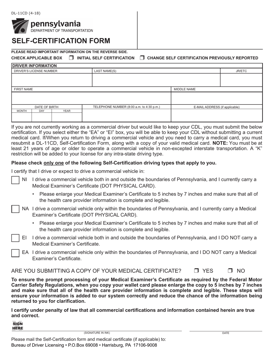Form DL-11CD - Fill Out, Sign Online and Download Fillable PDF ...