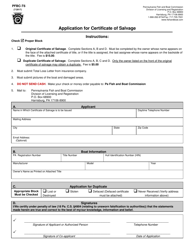 Form PFBC-T12 - Fill Out, Sign Online and Download Printable PDF ...