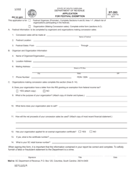 Form ST-393 - Fill Out, Sign Online and Download Printable PDF, South ...