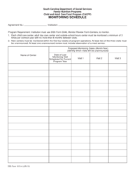 DSS Form 1613-4 Download Printable PDF or Fill Online CACFP Monitoring ...