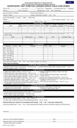 DSS Form 2971 Download Fillable PDF or Fill Online Supervisory Visit ...