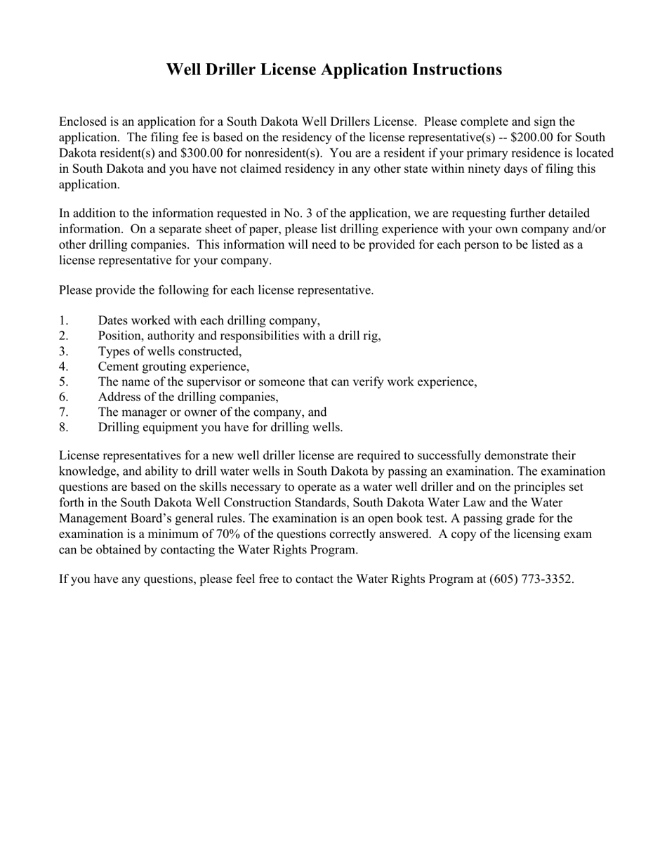 SD Form 0500LD - Fill Out, Sign Online and Download Fillable PDF, South ...