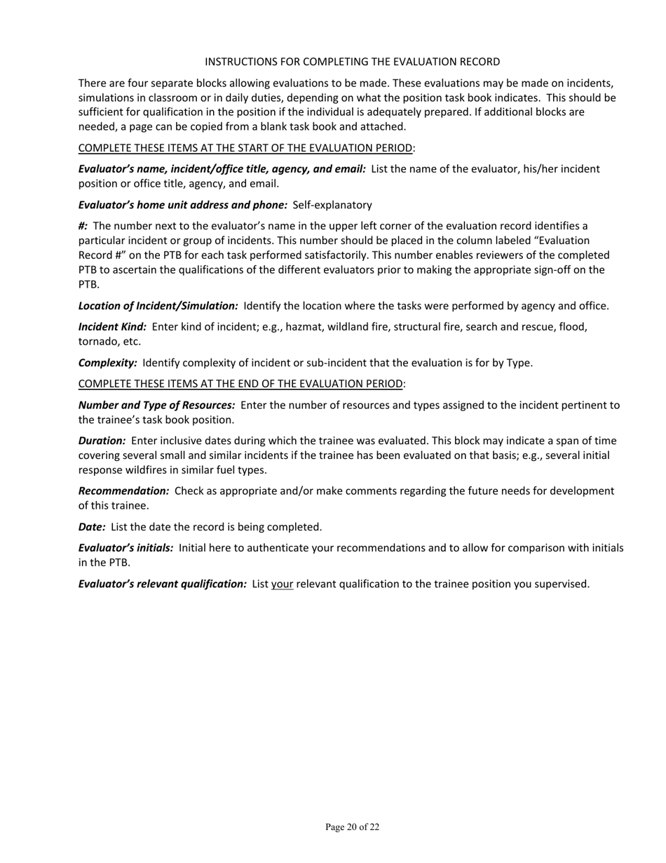 Colorado Position Task Book for the Position of Type 3 All-hazards ...