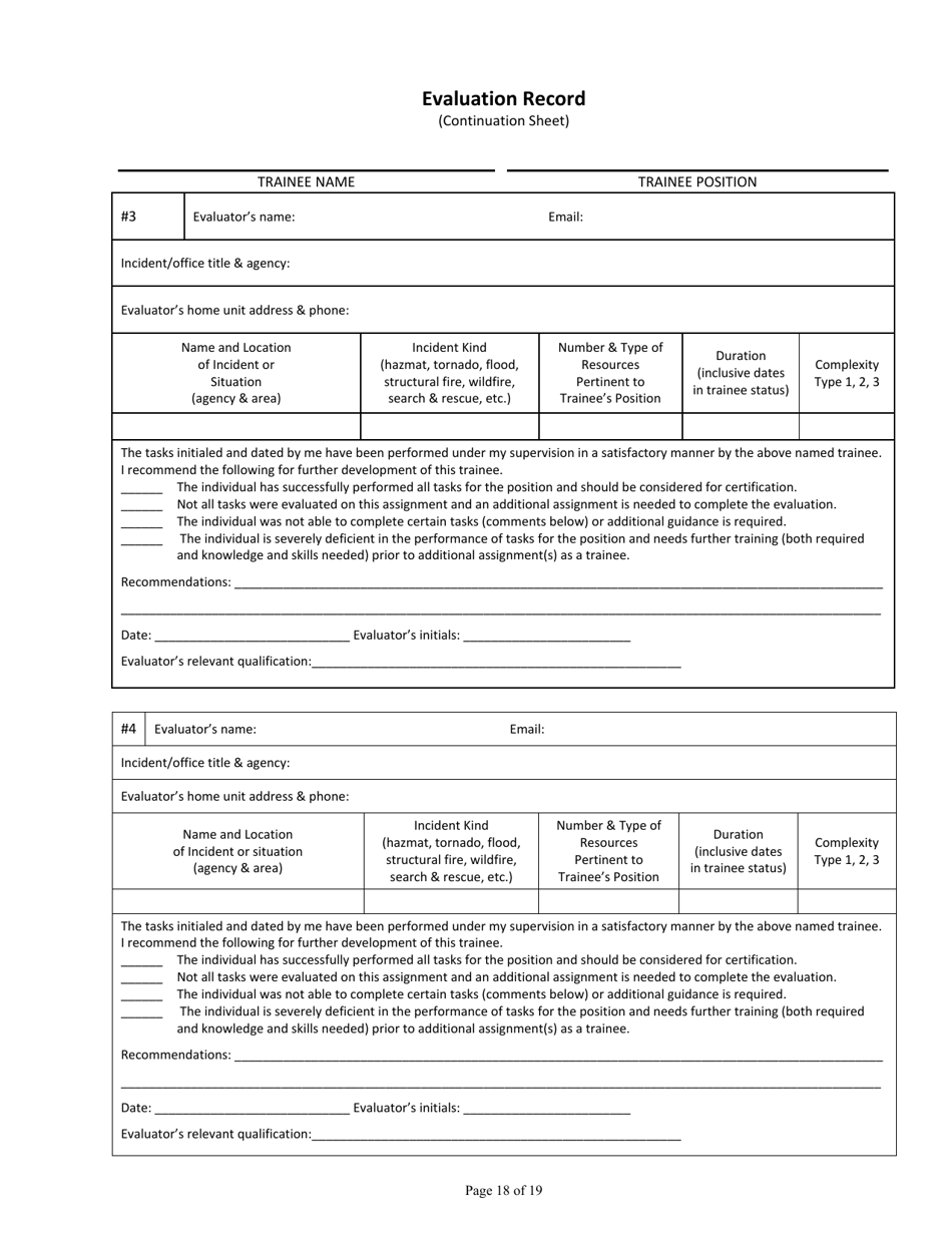 Colorado Position Task Book for the Position of Type 3 All-hazards ...