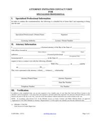 Form I-163 Download Printable PDF or Fill Online Attorney Application ...