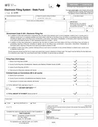 Texas Application for Approval of an Alternative Criminal Electronic ...