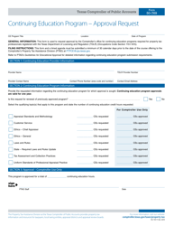 Oregon Continuing Education Presentation Approval Request Download Fillable PDF | Templateroller