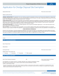 Form 50-121 - Fill Out, Sign Online and Download Fillable PDF, Texas ...