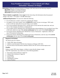 Form H1019 Download Fillable PDF or Fill Online Report of Change Texas ...