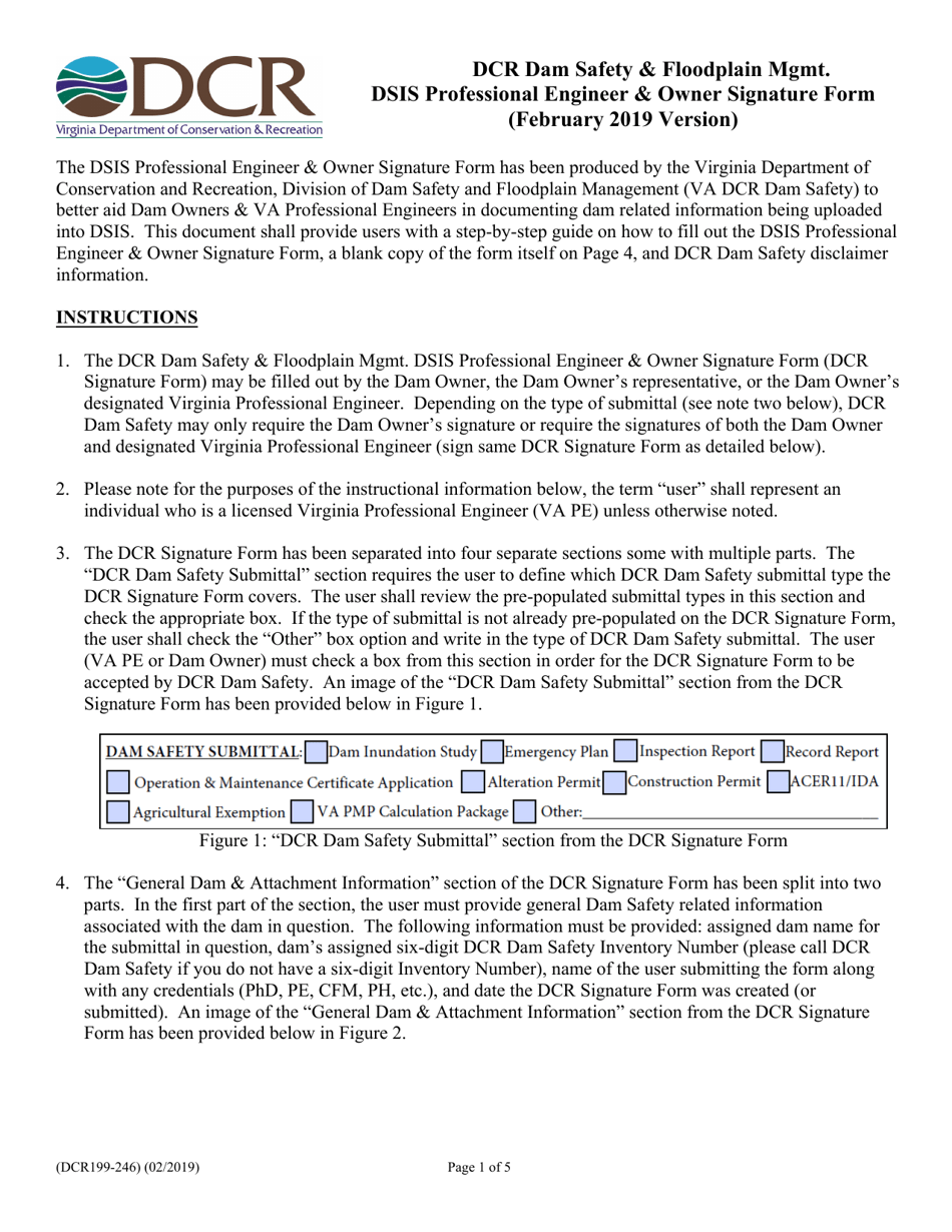 Form DCR199-246 - 2019 - Fill Out, Sign Online and Download Fillable PDF, Virginia | Templateroller