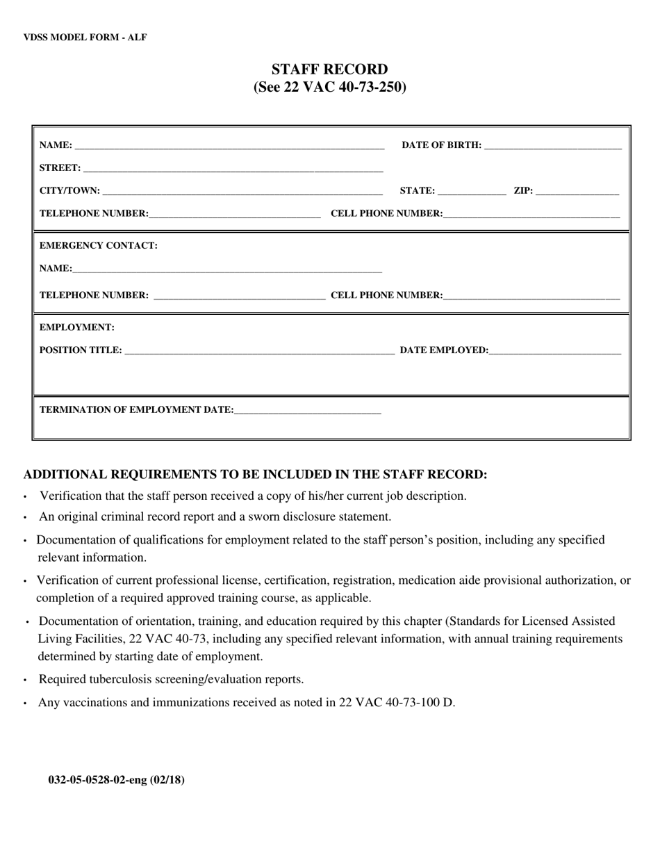 Form 032-05-0528-02-ENG - Fill Out, Sign Online and Download Printable ...