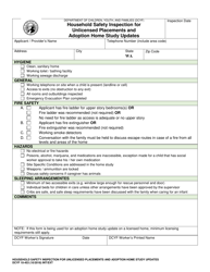 DCYF Form 10-453 Download Fillable PDF or Fill Online Household Safety ...