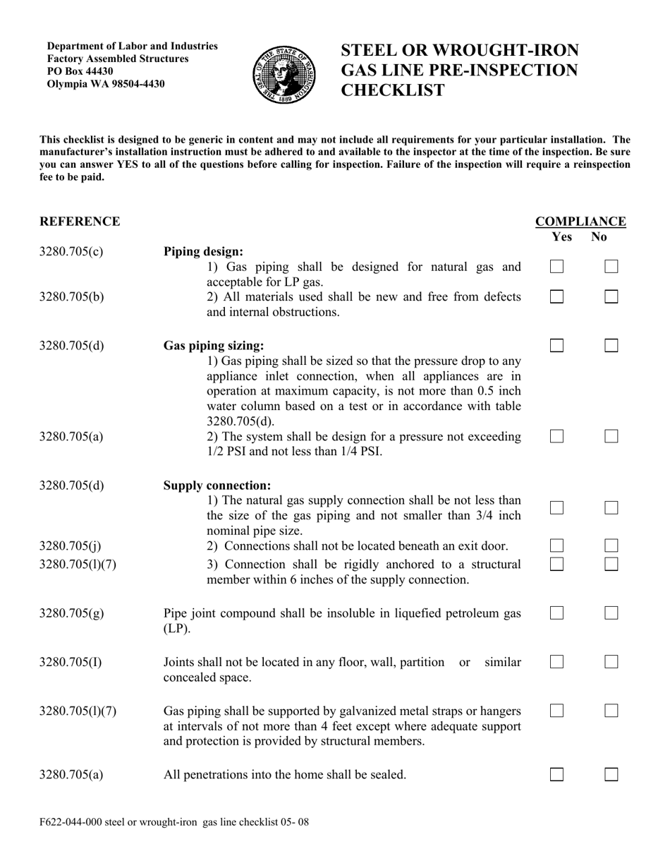 Form F622-044-000 - Fill Out, Sign Online and Download Printable PDF ...