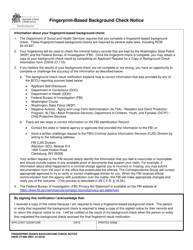 DSHS Form 27-089 Download Printable PDF or Fill Online Fingerprint ...
