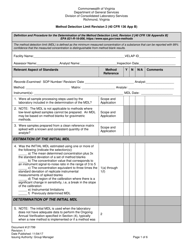 South Carolina Method Detection Limit Study Download Printable PDF ...