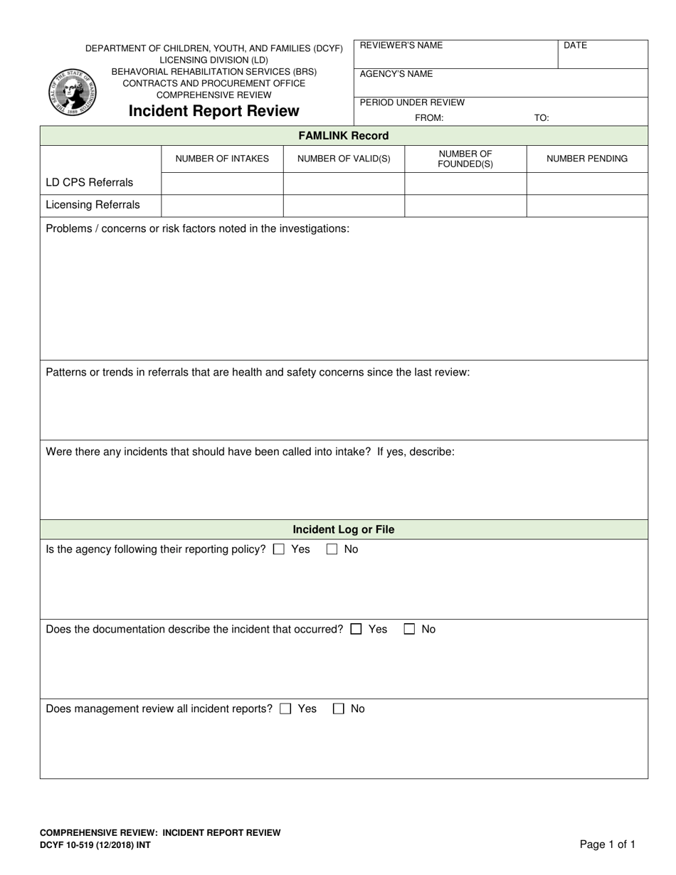 Incident Report Template Pdf Fill Online Printable
