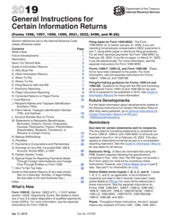 Download Instructions for IRS Form 1096, 1097, 1098, 1099, 3921, 3922 ...