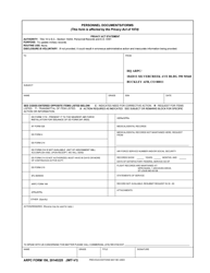 ARPC Form 156 - Fill Out, Sign Online and Download Fillable PDF ...