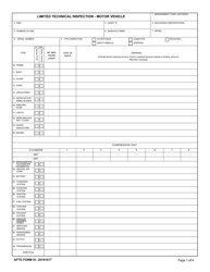 AFTO Form 91 - Fill Out, Sign Online and Download Fillable PDF ...