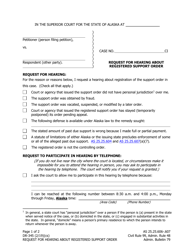 Form DR-345 Download Fillable PDF or Fill Online Request for Hearing ...