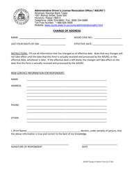 Hawaii Change of Address - Fill Out, Sign Online and Download PDF ...