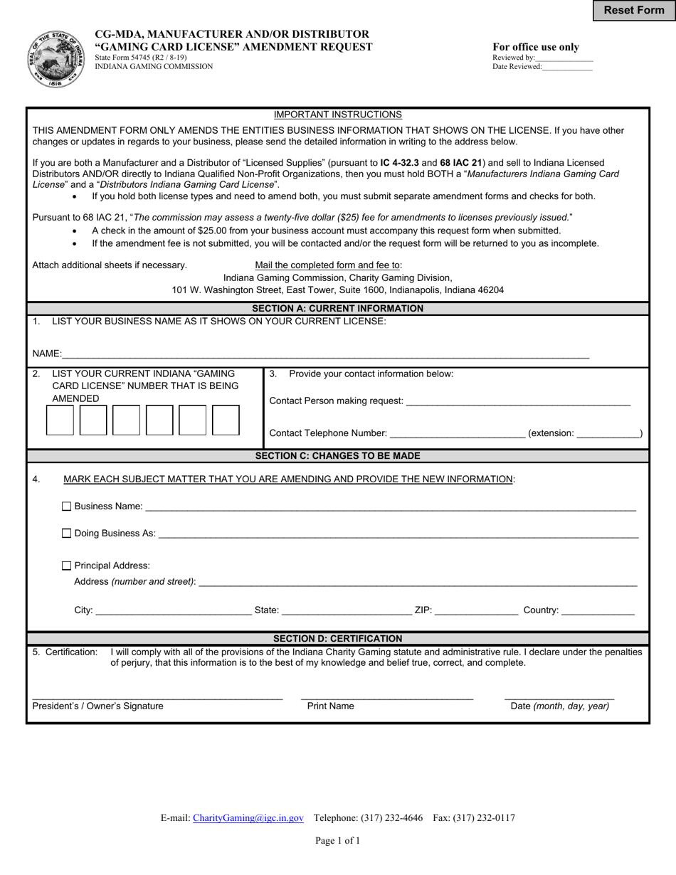 Form CG-MDA (State Form 54745) - Fill Out, Sign Online and Download ...