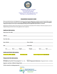 Nevada Community Based Living Arrangement Services (Cbla) Fingerprint ...