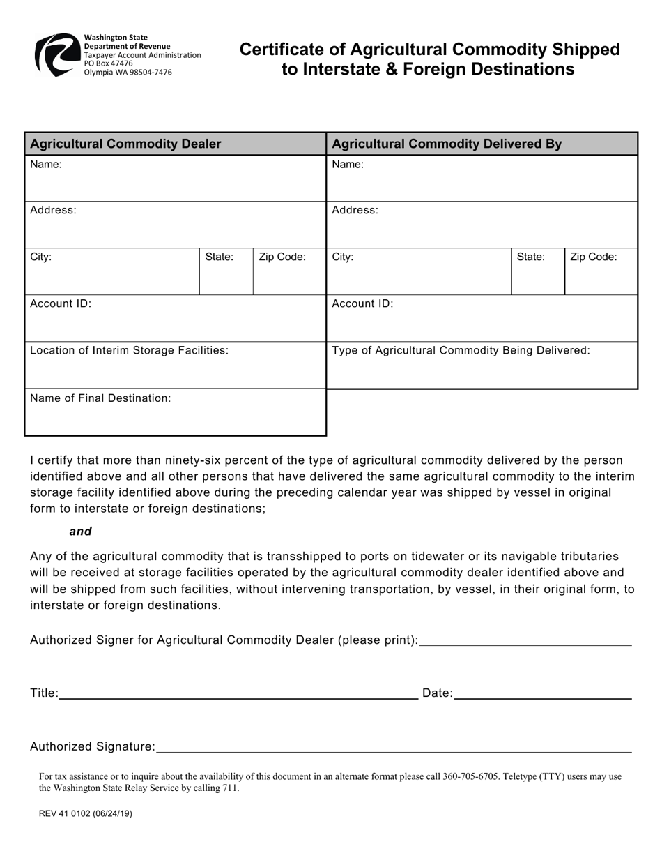 Form REV41 0102 - Fill Out, Sign Online and Download Printable PDF ...