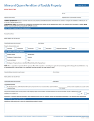 Form 50-151 Download Fillable PDF or Fill Online Mine and Quarry ...
