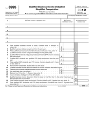 IRS Form 8995 Download Fillable PDF or Fill Online Qualified Business ...