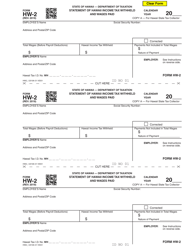Hawaii Department of Taxation Forms PDF templates. download Fill and ...