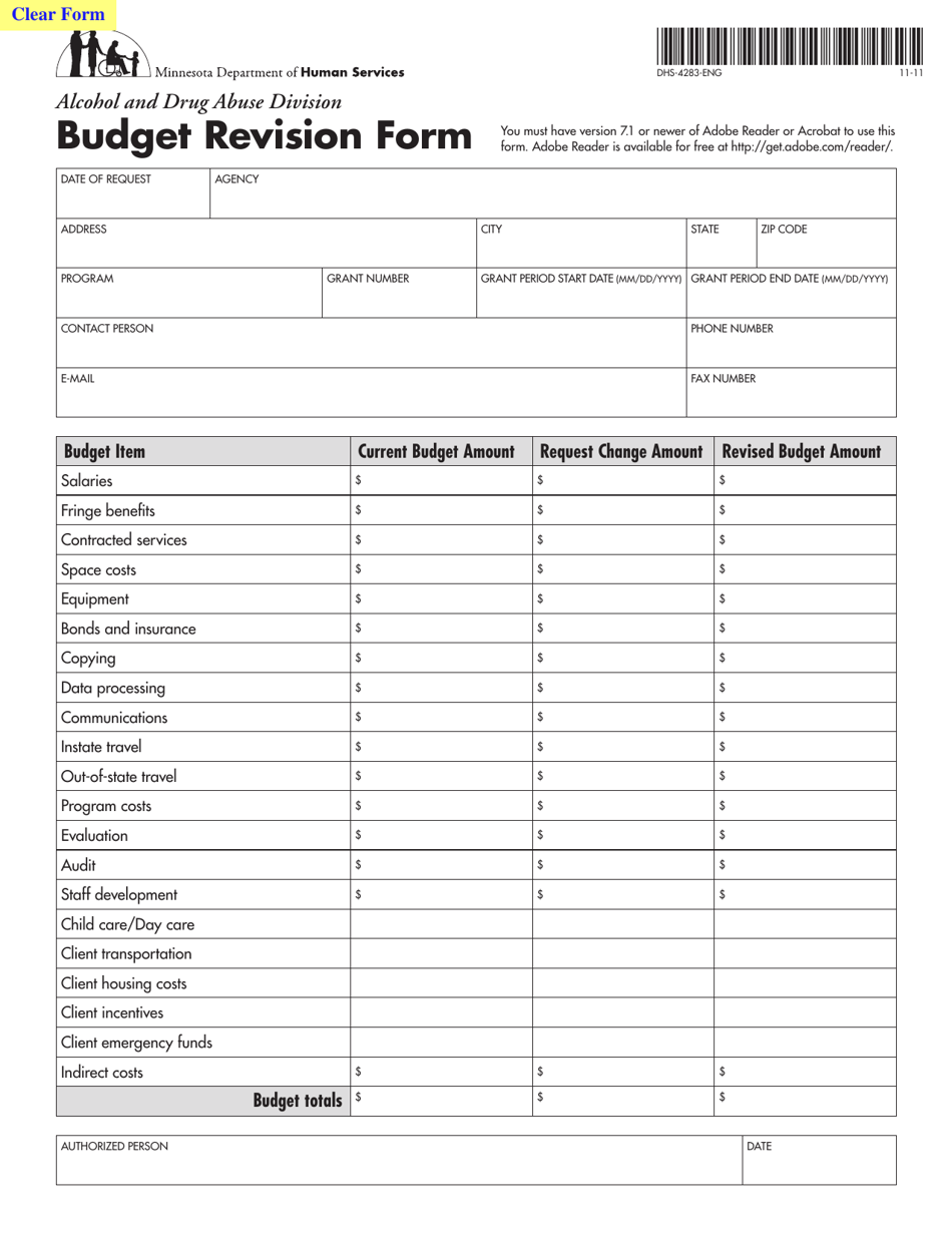 Form DHS-4283-ENG - Fill Out, Sign Online and Download Fillable PDF ...