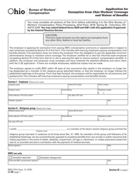 Form U-3E (BWC-7614) - Fill Out, Sign Online and Download Printable PDF ...