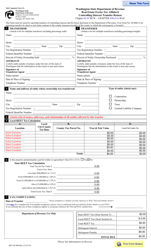 Form REV84 0001A Download Printable PDF or Fill Online Real Estate ...