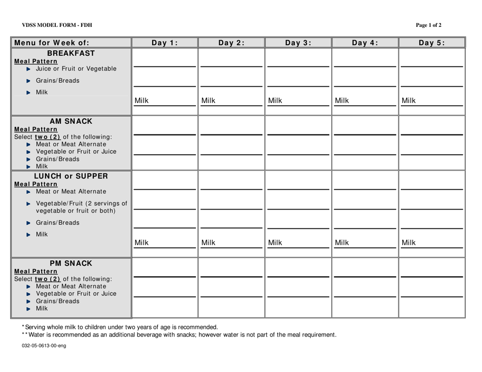 Form 032-05-0613-00-ENG - Fill Out, Sign Online and Download Printable ...