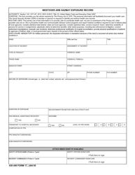 439 AW Form 17 Download Fillable PDF or Fill Online Westover Arb Hazmat ...