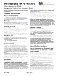 IRS Form 5405 Download Fillable PDF or Fill Online Repayment of the ...
