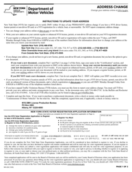 Form MV-232 - Fill Out, Sign Online and Download Fillable PDF, New York ...