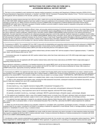 DD Form 2807-2 - Fill Out, Sign Online and Download Fillable PDF ...
