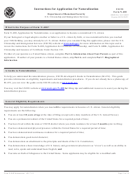 USCIS Form N-400 Download Fillable PDF or Fill Online Application for ...