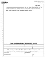Form PR-ENF-100A Download Fillable PDF or Fill Online Statement ...