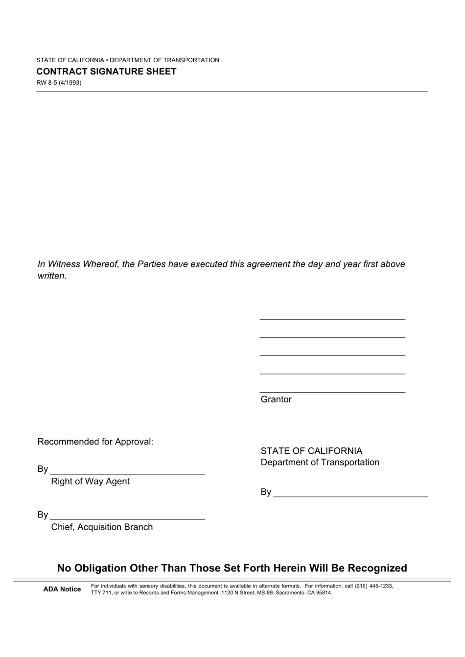 Form RW8-5 - Fill Out, Sign Online and Download Fillable PDF ...
