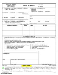 Form 2F-P-469 - Fill Out, Sign Online and Download Fillable PDF, Hawaii ...