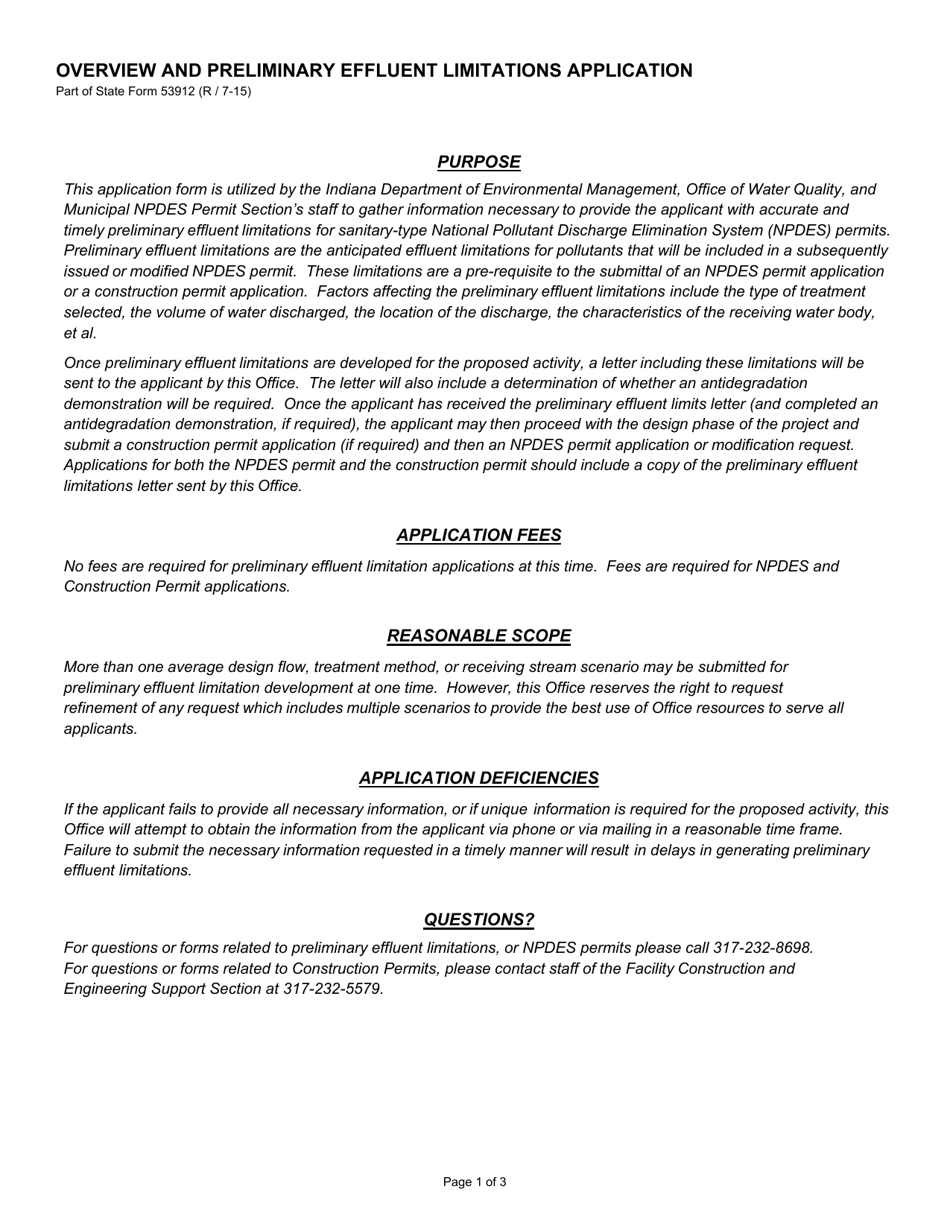 State Form 53912 - Fill Out, Sign Online and Download Fillable PDF ...